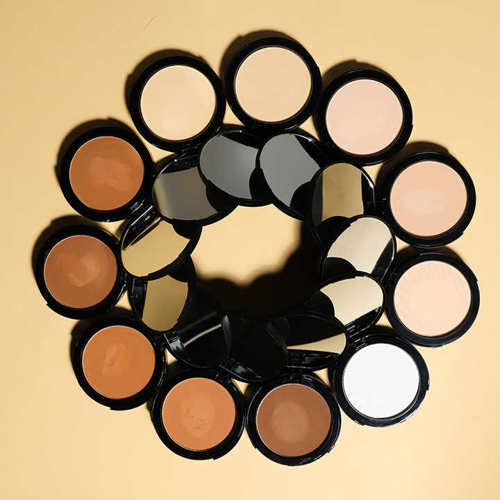 Custom Vegan Compact Powder - 11 Color Waterproof Pressed Powder for ...