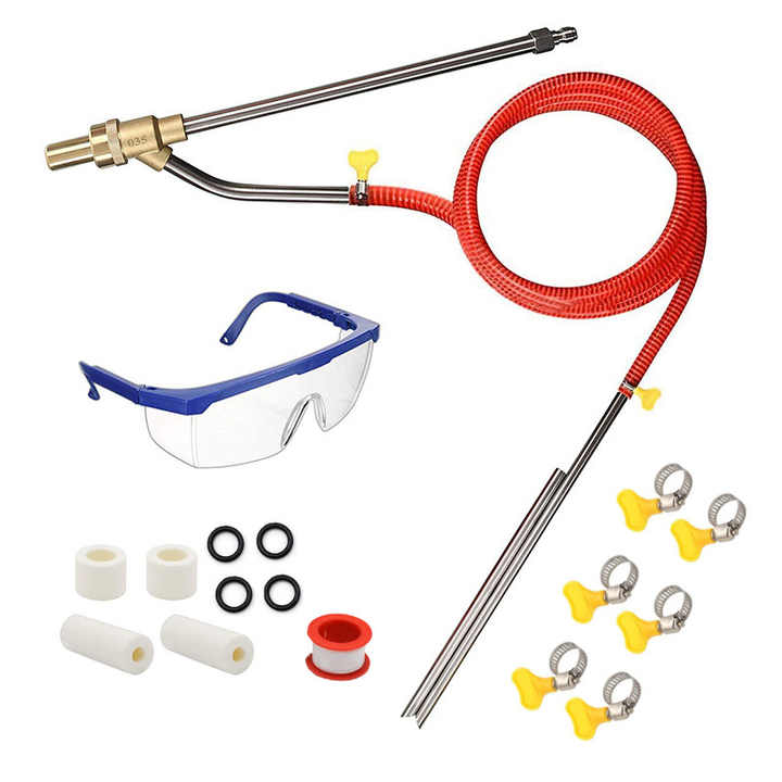 5000psi High Pressure Pneumatic Sandblasting Water Gun Head Efficient ...