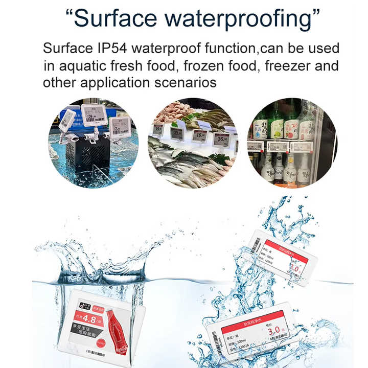 2.6 Inch Freezer E ink display Epaper ESL Electronic Shelf Label Low ...