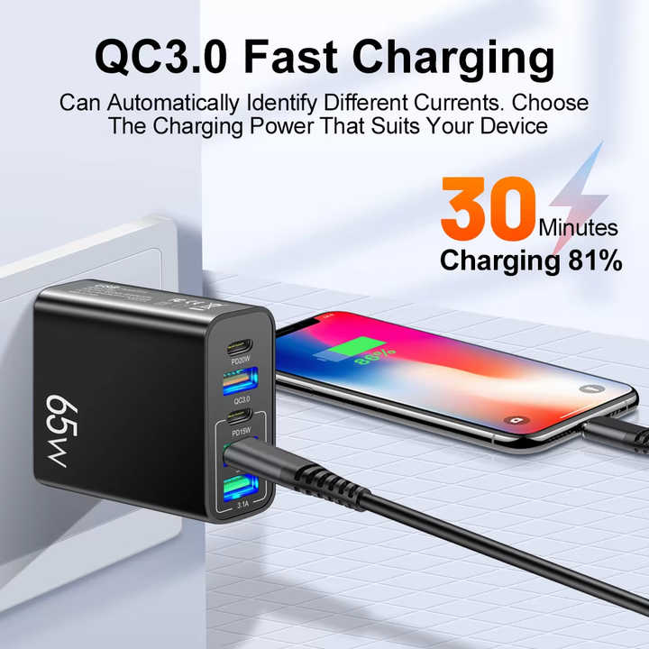 2 Pack EU Standard Portable Mobile Plug Charger Power Adapter USB for ...