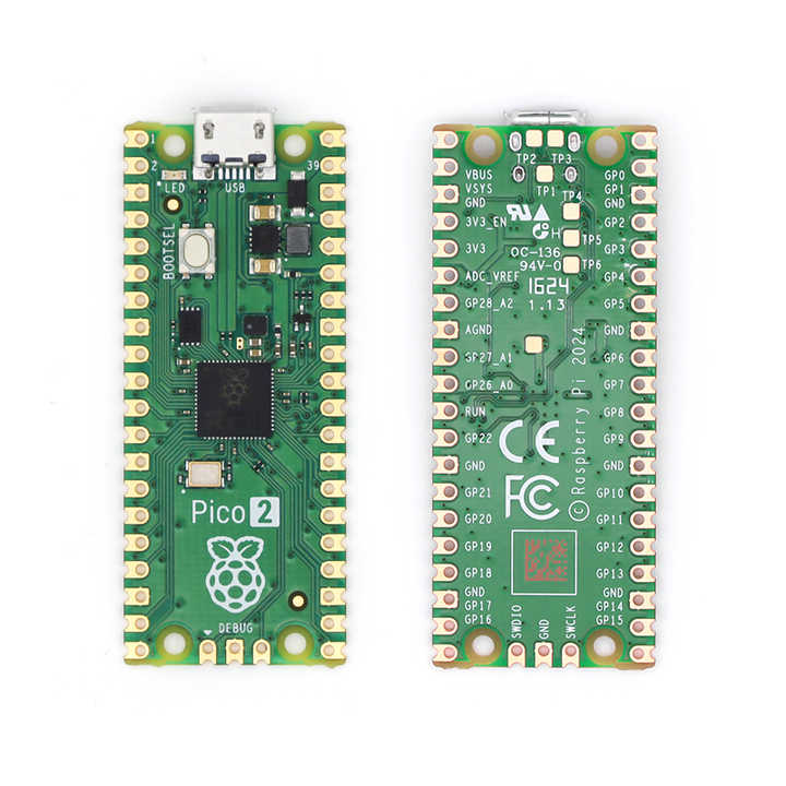 Raspberry Pi Pico 2 - Enhanced with 2.4ghz WLAN & BT 5.2