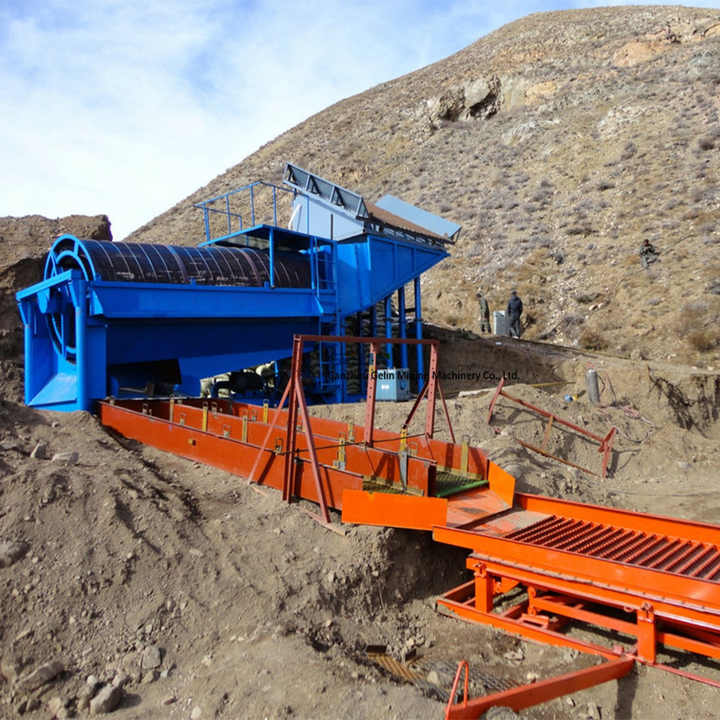 200tph Gold Diamond Mining Wash Equipments Full Set Line