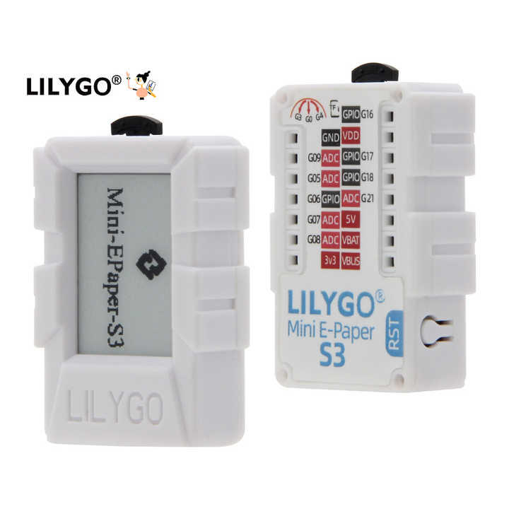 LILYGO Mini 1.02 Inch ESP32-S3 Core E-Paper Display Board ABS Shell ...