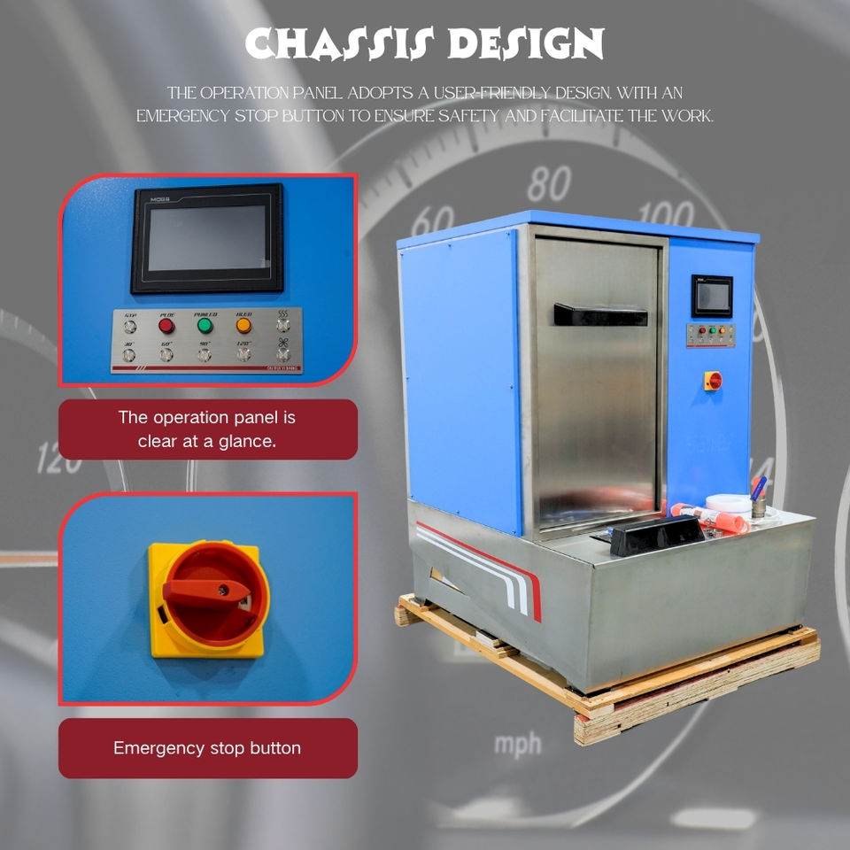 Smart Automatic Wheel Washing Machine Anboroad BZDQ-321 2.5KW 220V ...