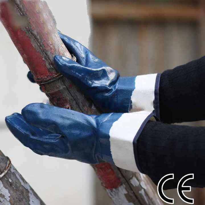 Superior Mining Gloves - NMSAFETY ANSI Nitrile Coated Gloves
