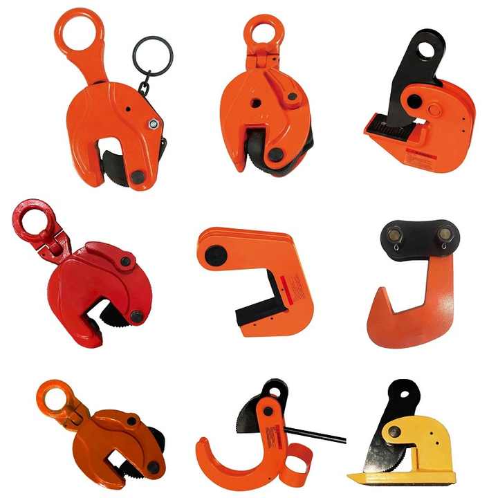 Lifting Beam Clamp for Chain Hoist - Steel Horizontal Clamp