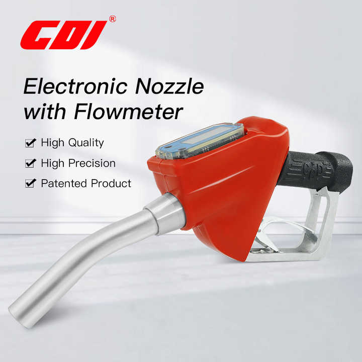 K25 High Precision Electronic Fuel Nozzle With Meter for Dispenser ...