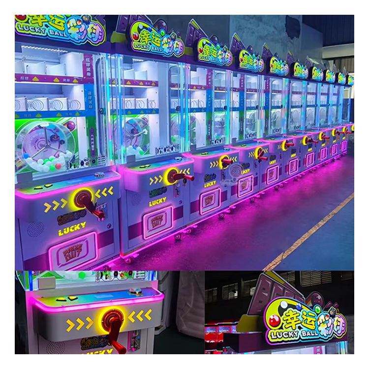 Metal Mini Lucky Ball Machine Coin Operated English One-year Warranty ...