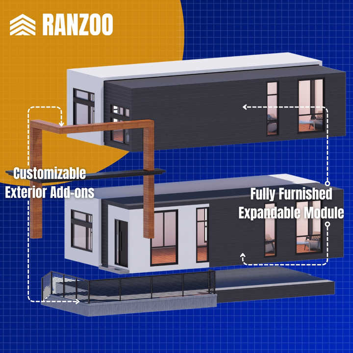 Two Story Modular Home With Spacious Layout and High-End Interiors 2 ...