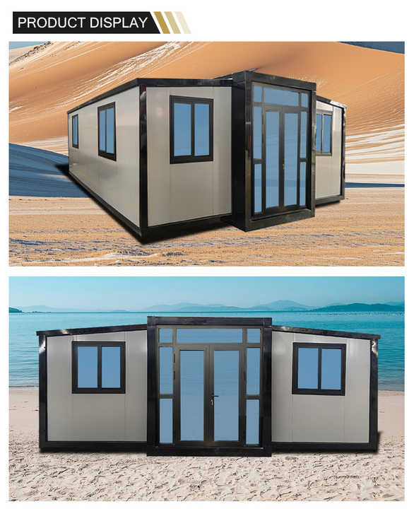 40Ft Expandable Container House Mobile Home Luxury 3 Bedroom Prefab Modular House Home for ...