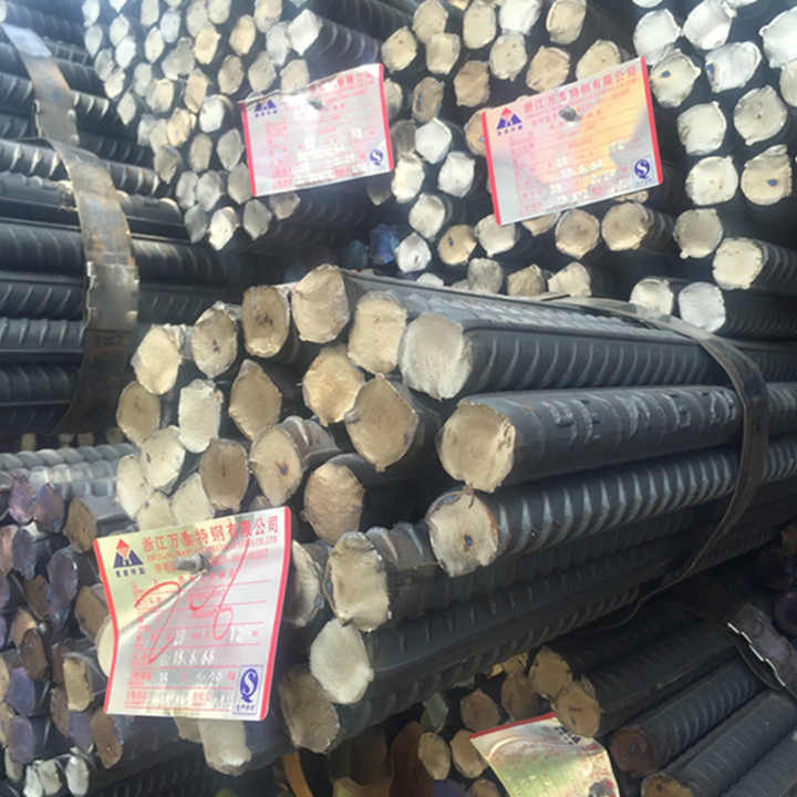 HRB400 HRB500 Deformed Steel Rebar 12mm-50mm Size Black for Bridge ...