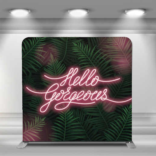 Custom 8ft Pillowcase Backdrop Banner Stand - Durable & Portable