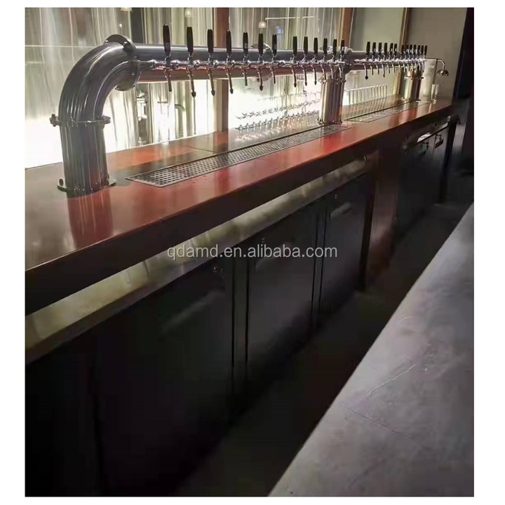 Beer Tap System for Home Bar - Draft Kegerator with U Tower Tap