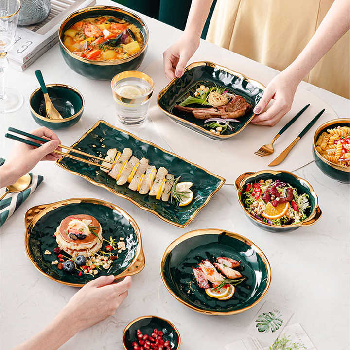 Royal Luxury Porcelain Utensils - Perfect for All Occasions