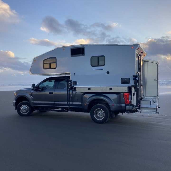 Fiberglass Truck Camper - Lightweight Home for Outdoor Camping