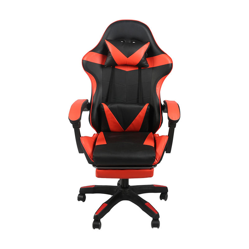 Red Black Popular Gaming Chair with Footrest for Home Office Hotel ...