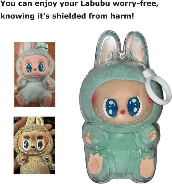 Pop Mart Labubu Case - Shockproof Protection for Plush