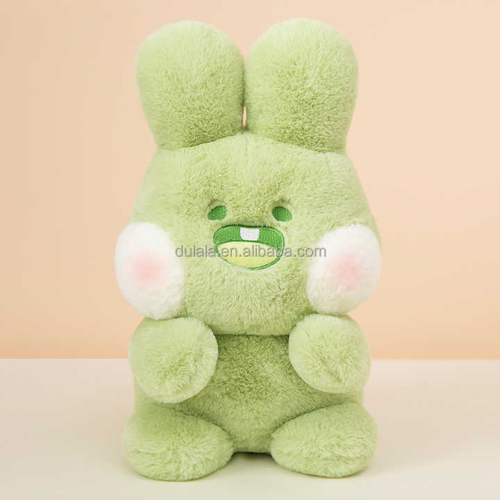 Green stuffed bunny store