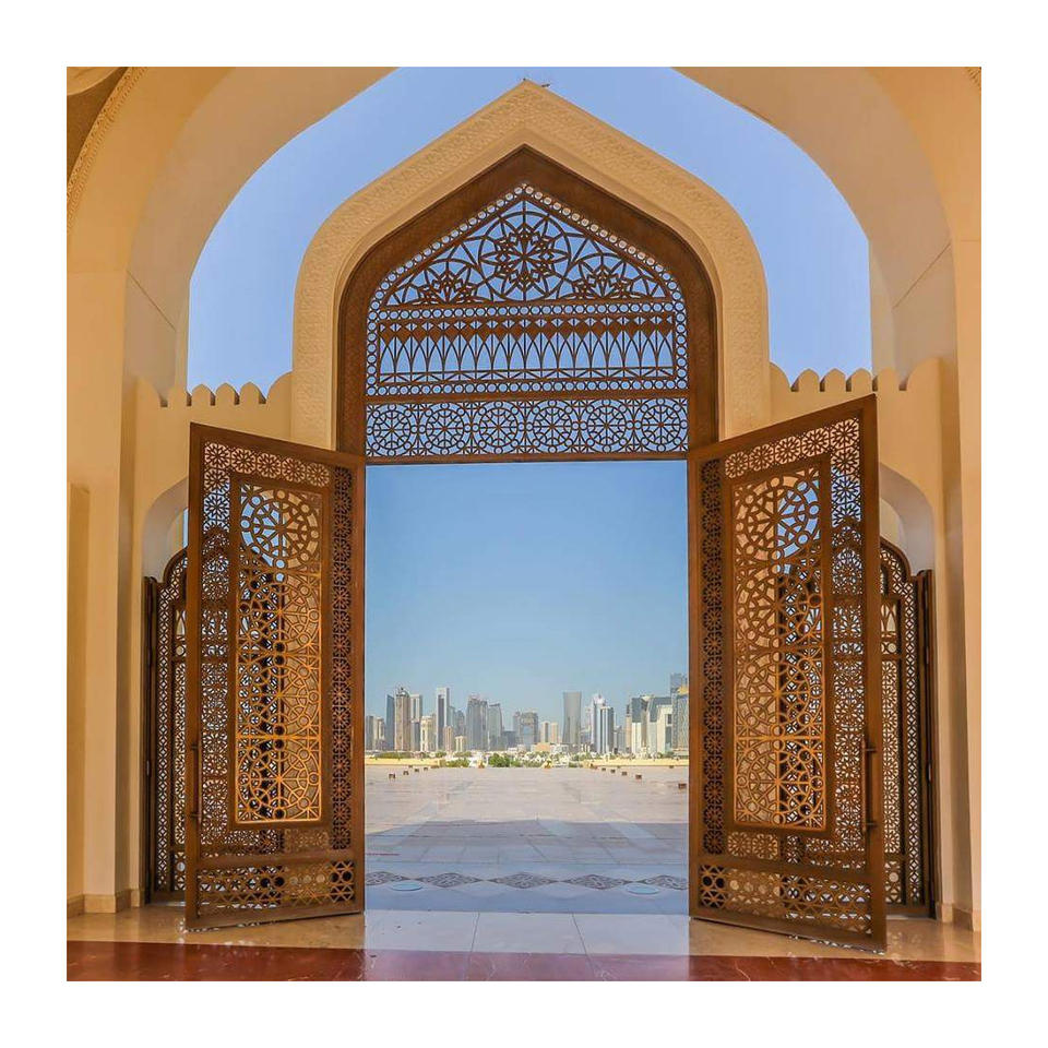 Luxury Wrought Iron Gate Designs for Mosques – Customized Size & Color ...
