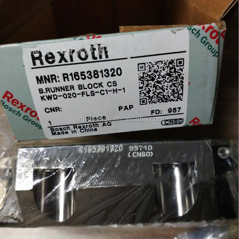 Rexroth Linear Guide Rail Block Linear Slider R165381320 R1653-813-20 ...