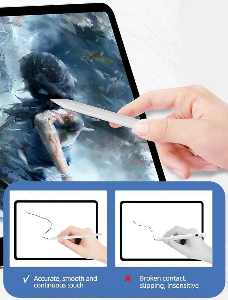 Palm Rejection Active Capacitive Pen for Touch Screen Drawing Stylus ...