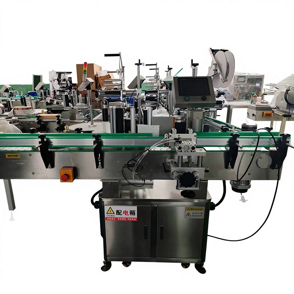Automatic Electric Taper Cup Wrap Around Labeling Machine with PLC ...