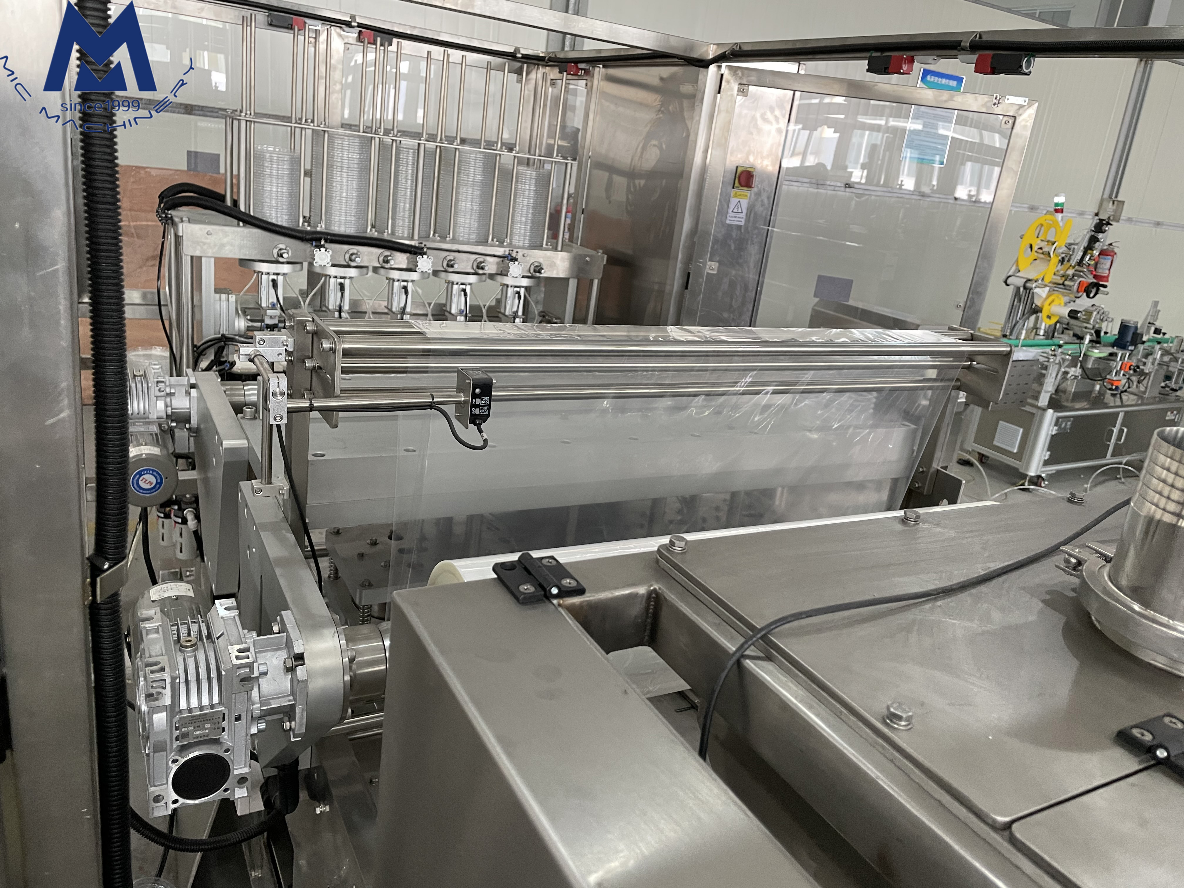 Automatic cup filling and sealing machine - Food Packaging Machine