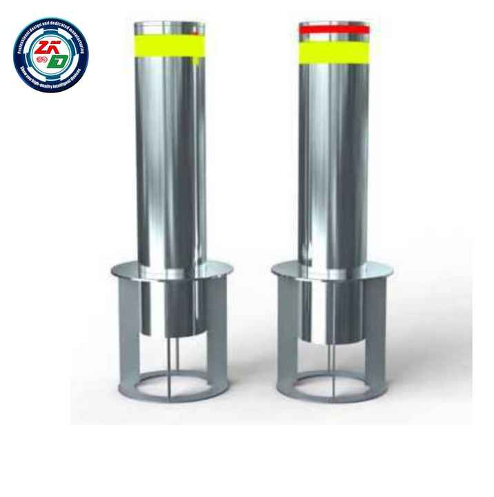Bollard In-ground Steel Below Ground Stainless Steel Flat Top Bollard ...
