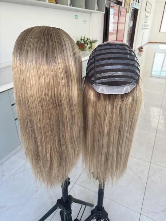 Liv Balayage Color Silicone Gripper Wig - European Remy Human Hair