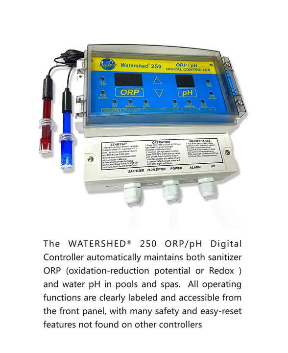 Automatic Swimming Pool Water Monitor Measurement PH / ORP Sensor ...