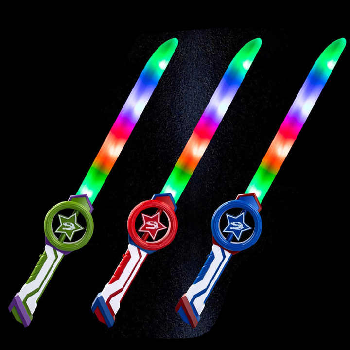 Most Popular Children Luminous Sword Kids Rotating Light up Sword Toys ...