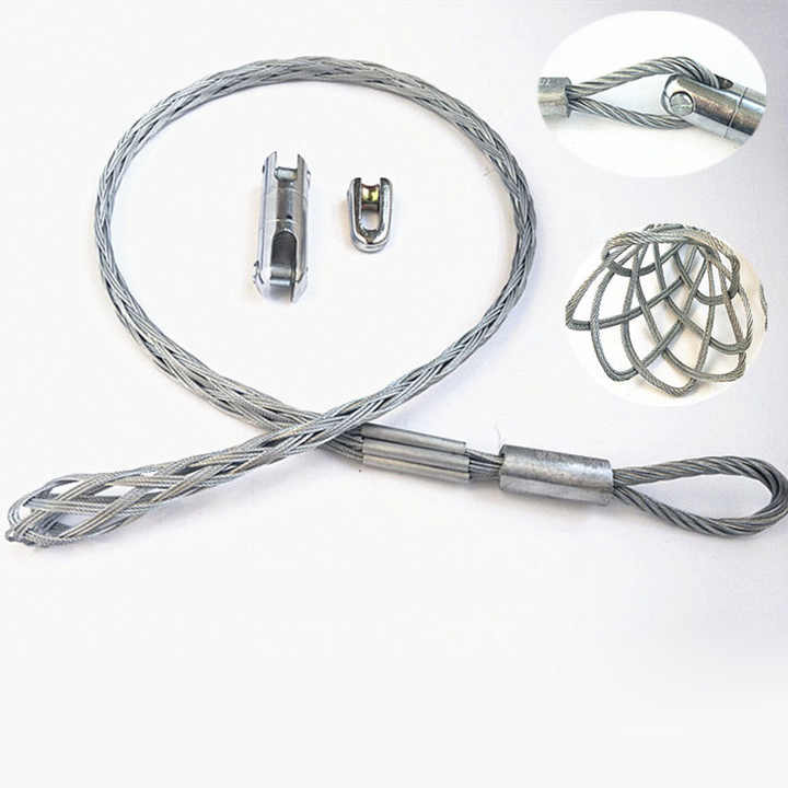 Wire Rope Pulling Joint Conductor & Cable Mesh Sock Joints with ...