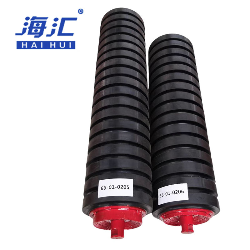 3 Roll Inline Trought Impact Idlers for Material Handling Equipment ...