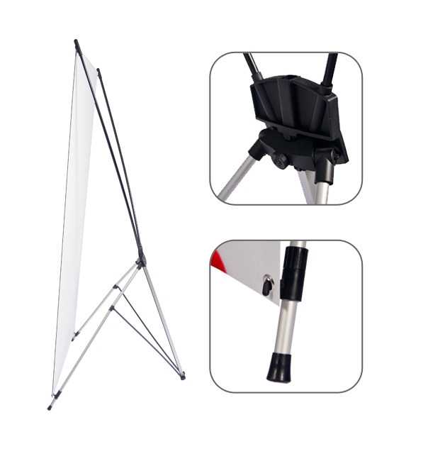 Giant X Frame Banner Display for Trade Show Booths and Event Backdrops ...