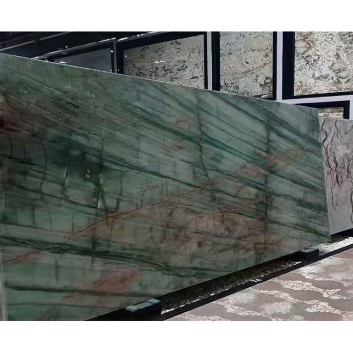 Newstar Polished Surface Beautiful Luxury Marble Slabs Green Quartzite ...