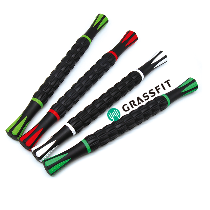 Best Black Red Blue Green Pvc Muscle Massage Roller Stick For Easy Leg ...