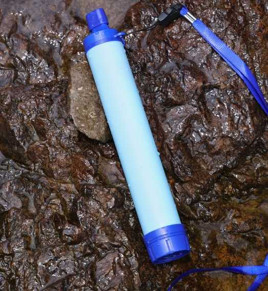 Malaysia Blue White Mini Portable Water Filtration Straw Outdoor ...