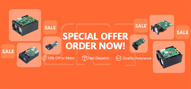 Industrial Automation Distance Sensor High Frequency Lidar 100Hz 100m ...