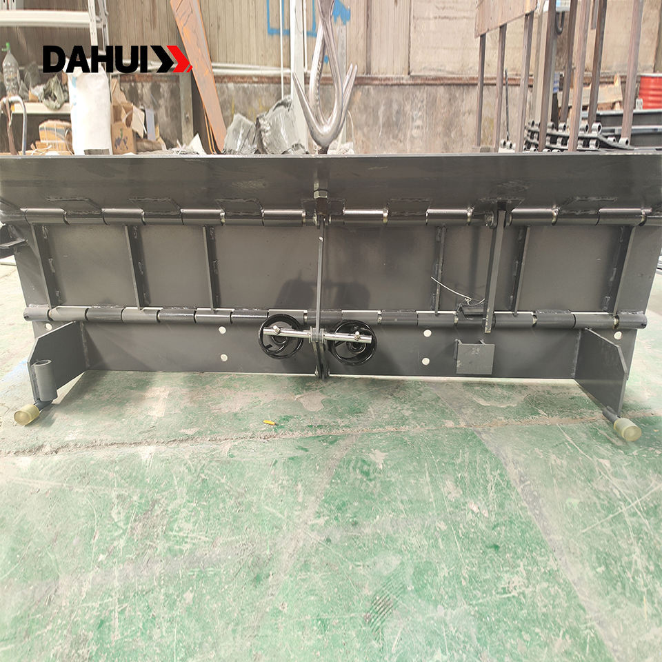DAHUI DCQ-6T Heavy Duty Hydraulic Loading Ramp with 8mm Carbon Steel ...