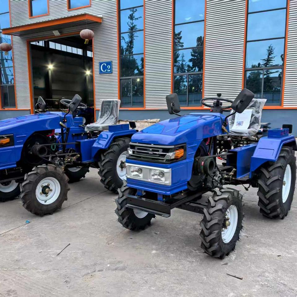 Mini 4WD Diesel Tractor with Attachments for Small Farms