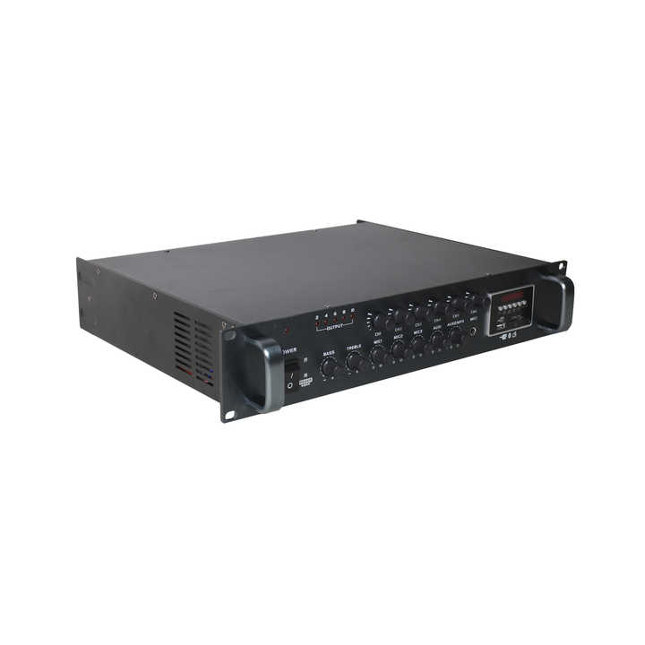 Public Address System 6 Zones 130W Mixer Amplifier with Bluetooth/USB/Tuner/SD| Alibaba.com