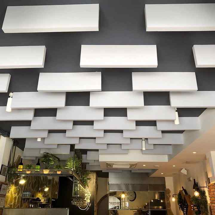 Huamei Acoustic Floating Ceiling Tiles for Hotel Ceilings