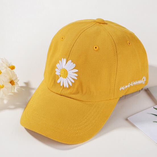 Daisy Cap - 2025 New Design Cotton Baseball Hat for Adults