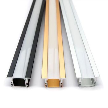 Anodized Aluminium Ceiling Leds Linear Light Trim Led Diffuser Channel ...