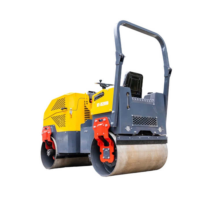 Hightop HT-JS2000 Fully Hydraulic Road Roller 2 Ton Hydraulic Mini Road ...