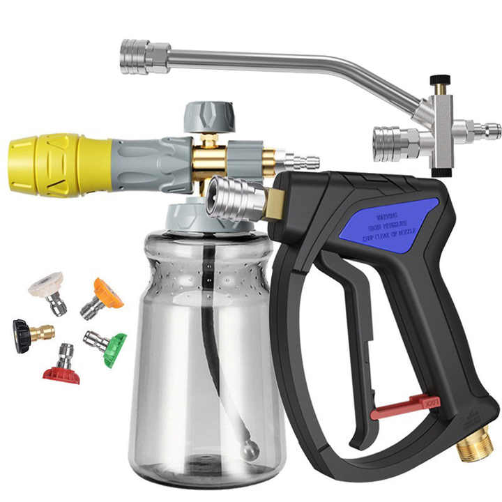 M22-14 High Pressure Cleaner Gun 280bar Power Washer Foam Gun Kit with ...