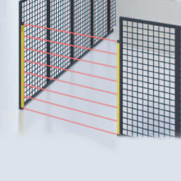 Senpum DC 24V Laser Safety Light Curtain Area Sensor Industrial Safety ...