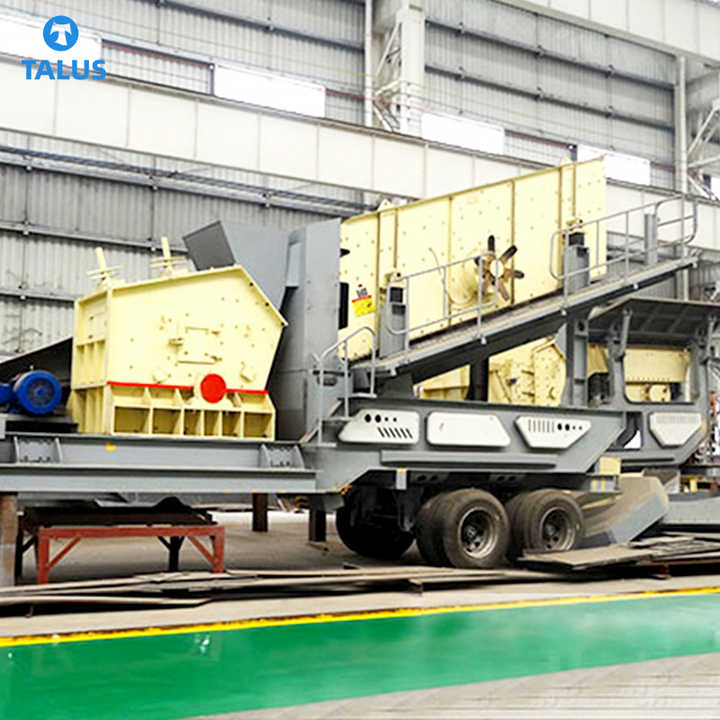 Talus Portable Mobile Jaw Impact Cone Crusher with Motor & Gear for ...