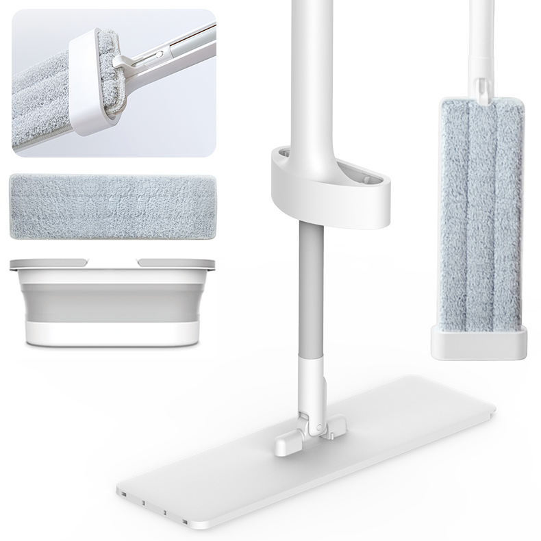 Innowell Self Wringing 360° Flat Mop Cleaning Products Home Floor ...