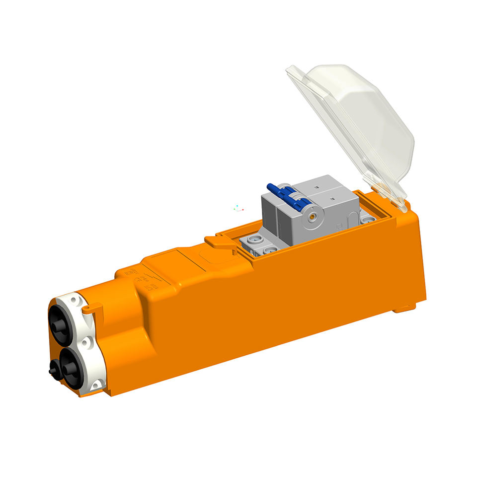 Custom M3 Enclosure Lamp Post Base Junction Box Starter Product
